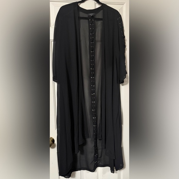 torrid | Tops | Torrid Black Sheer Kimonoduster | Poshmark